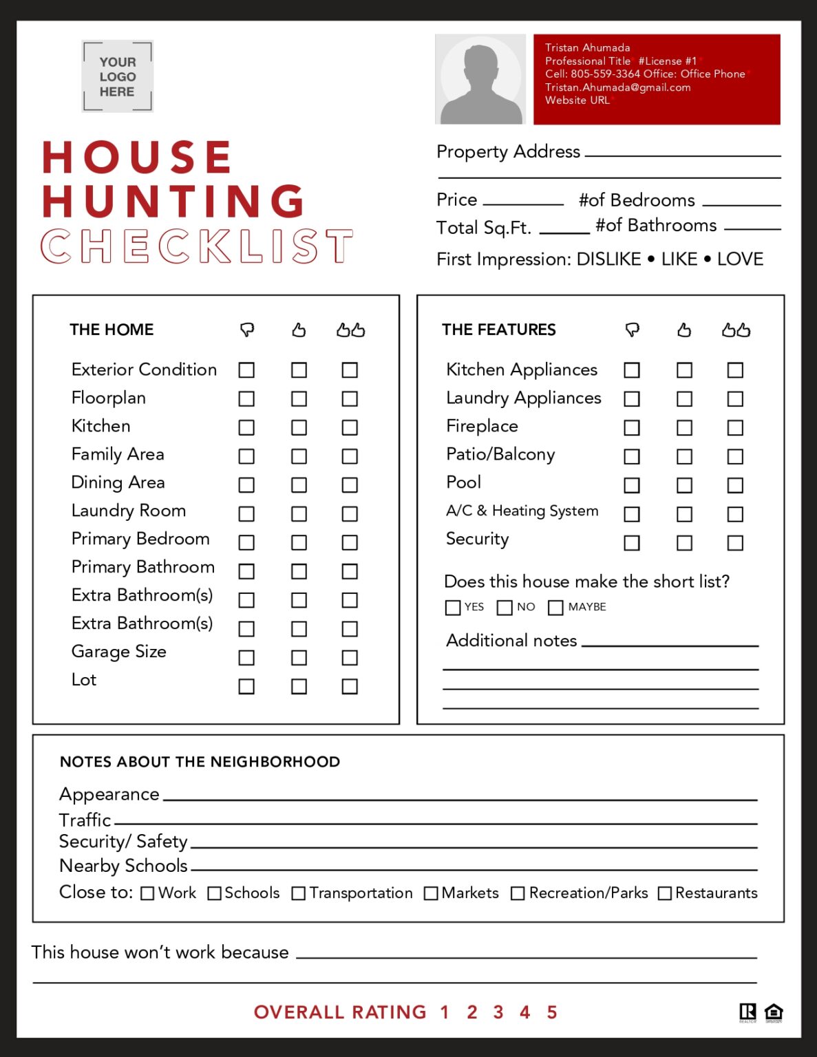 Using a House Hunting Checklist to Simplify the Home Buying Process ...
